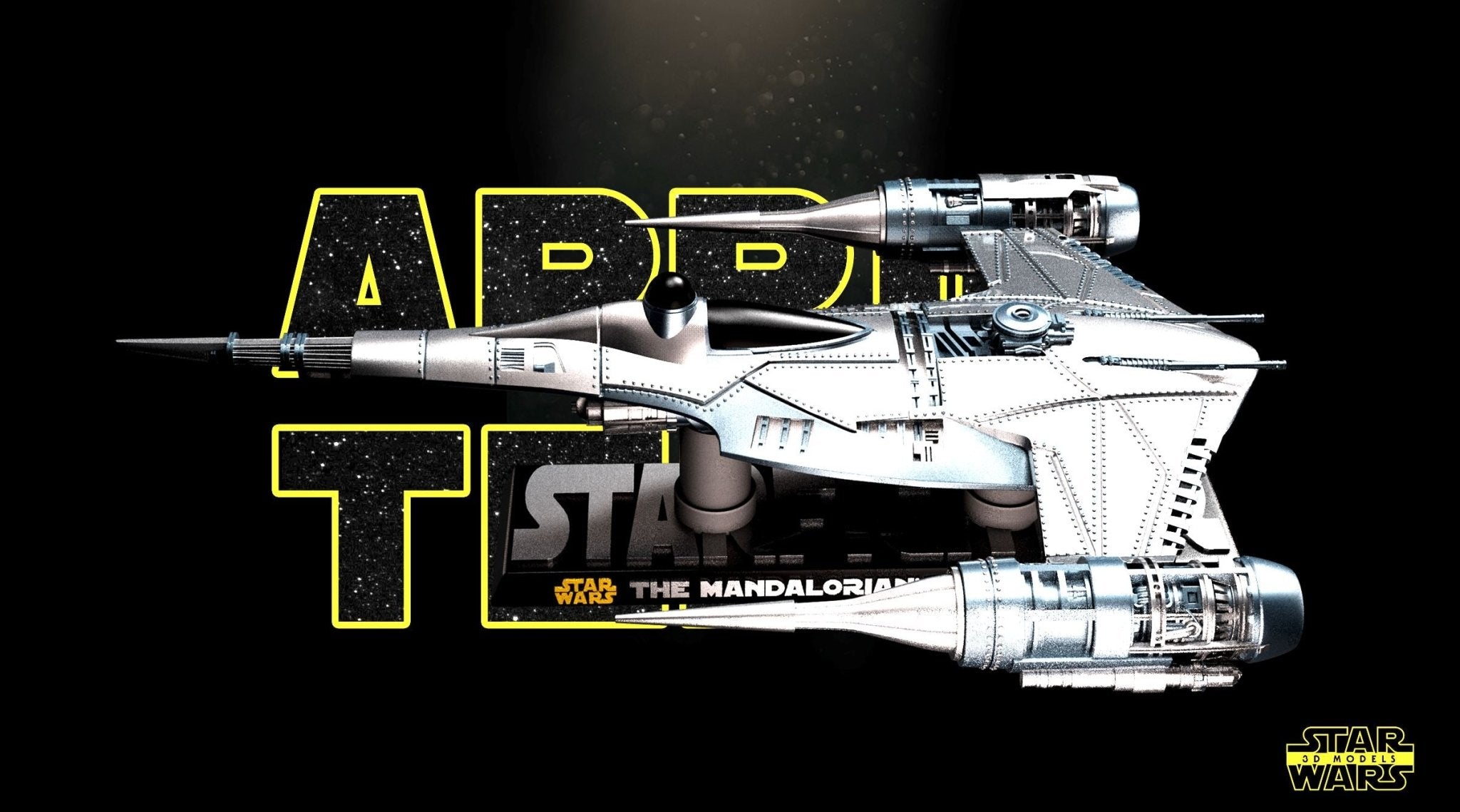 N-1 Starfighter Mando ver. Garage Kit – Trisagion Models