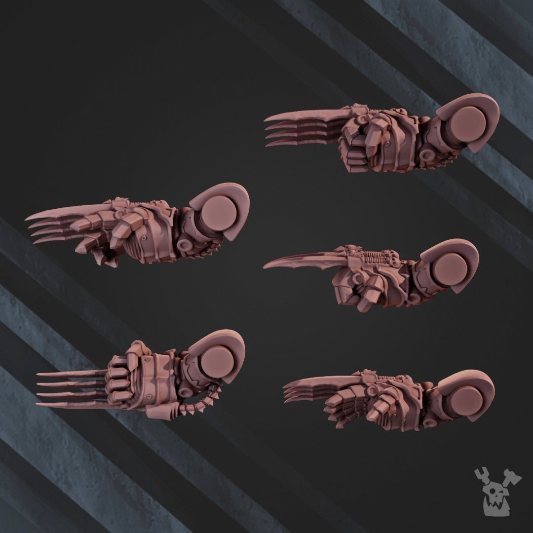 Night Lords Lightning Claws Set B – Trisagion Models