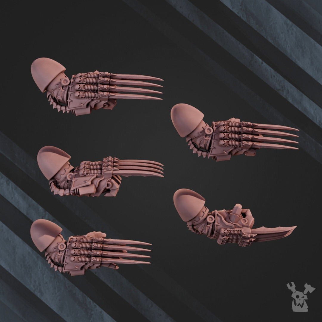 Night Lords Lightning Claws Set B – Trisagion Models