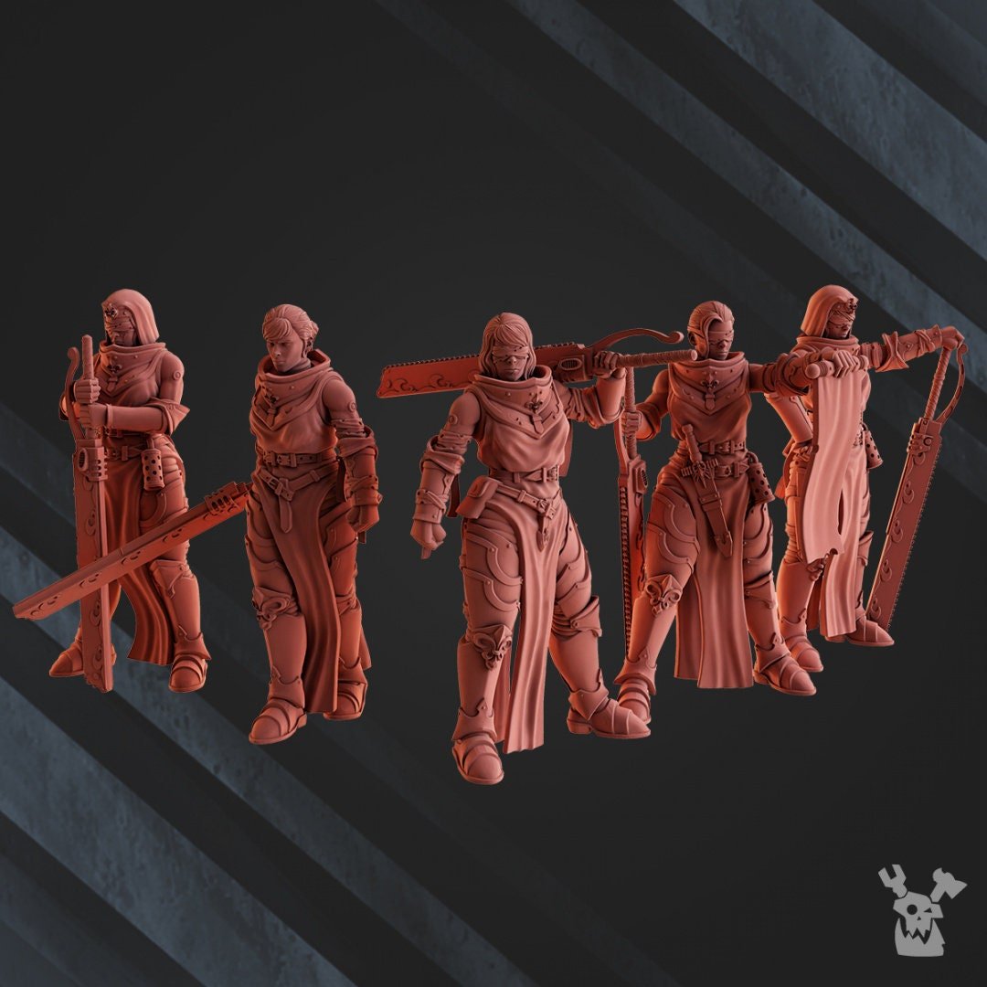 Poenitentiam War Sisters Squad – Trisagion Models