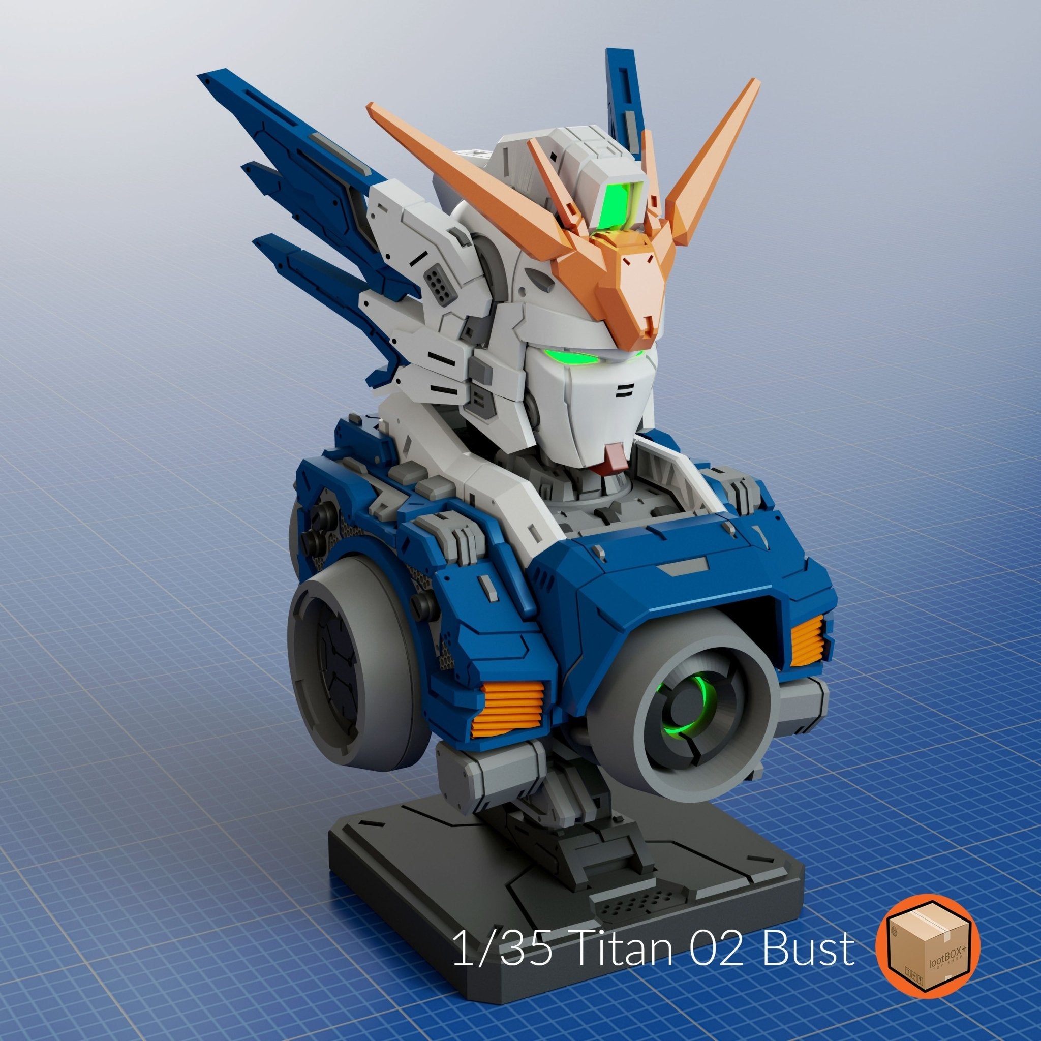 Titan 002 Wing Bust 1/35 – Trisagion Models