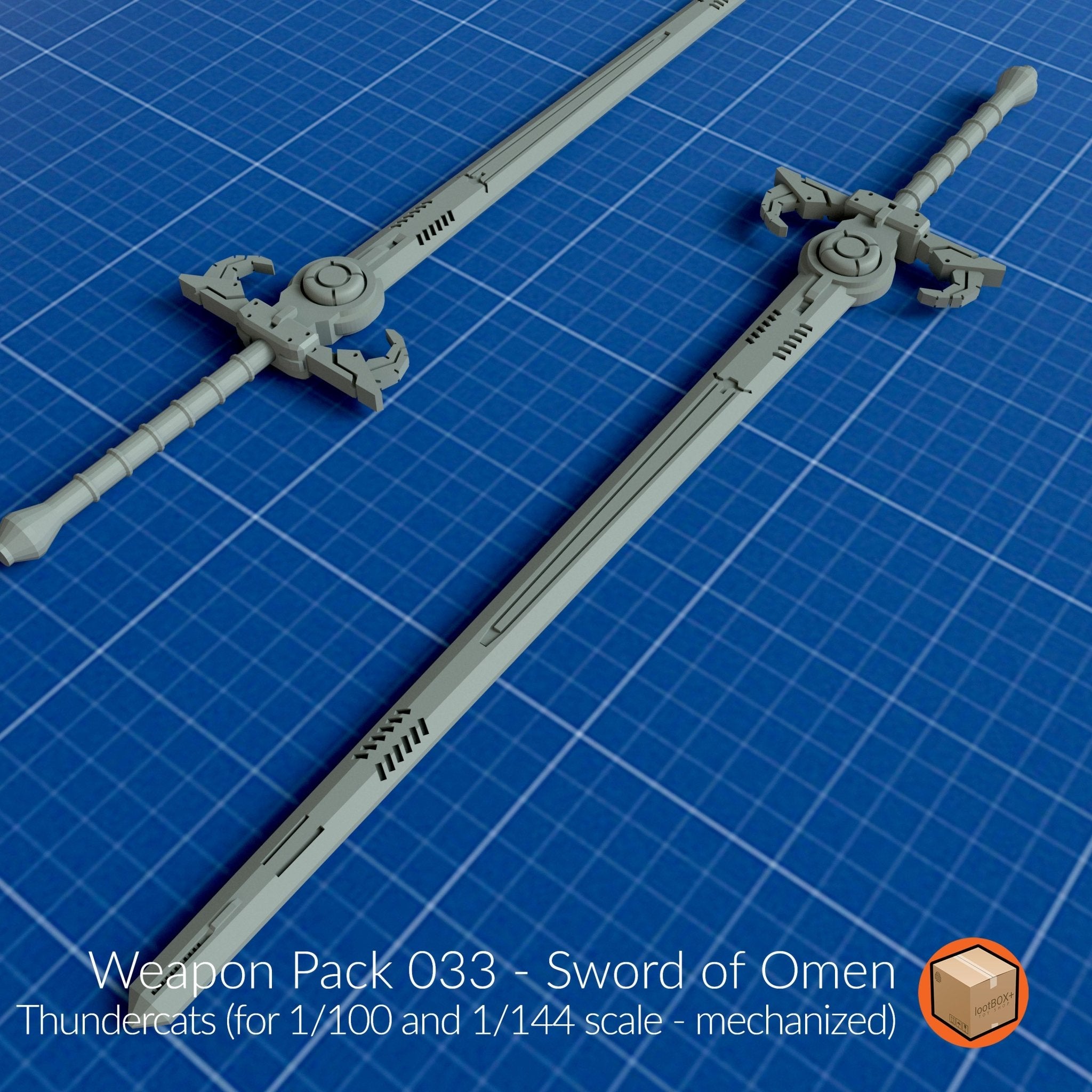 WP033 - Sword of Omen – Trisagion Models